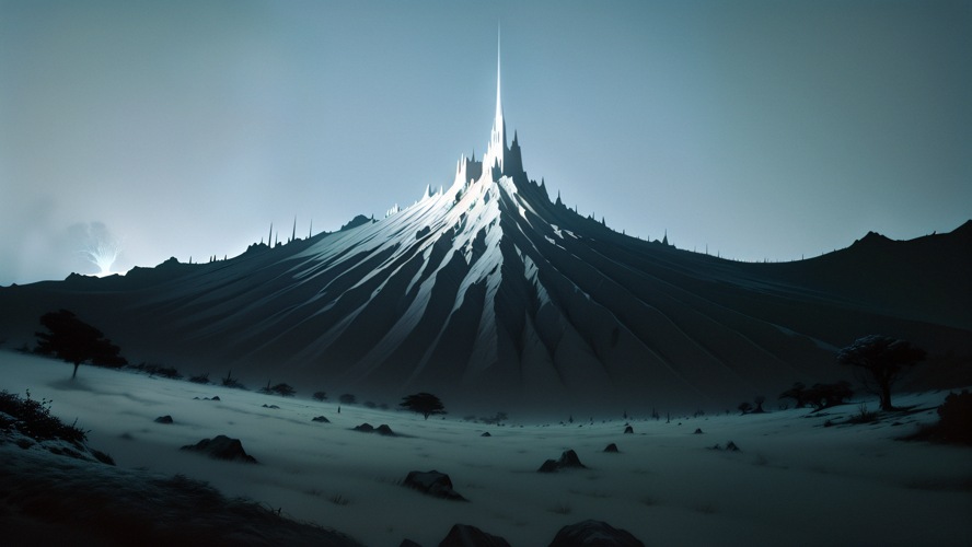 Surreal Landscapes In Otherworldly Hues Wallpaper - Wallhalla